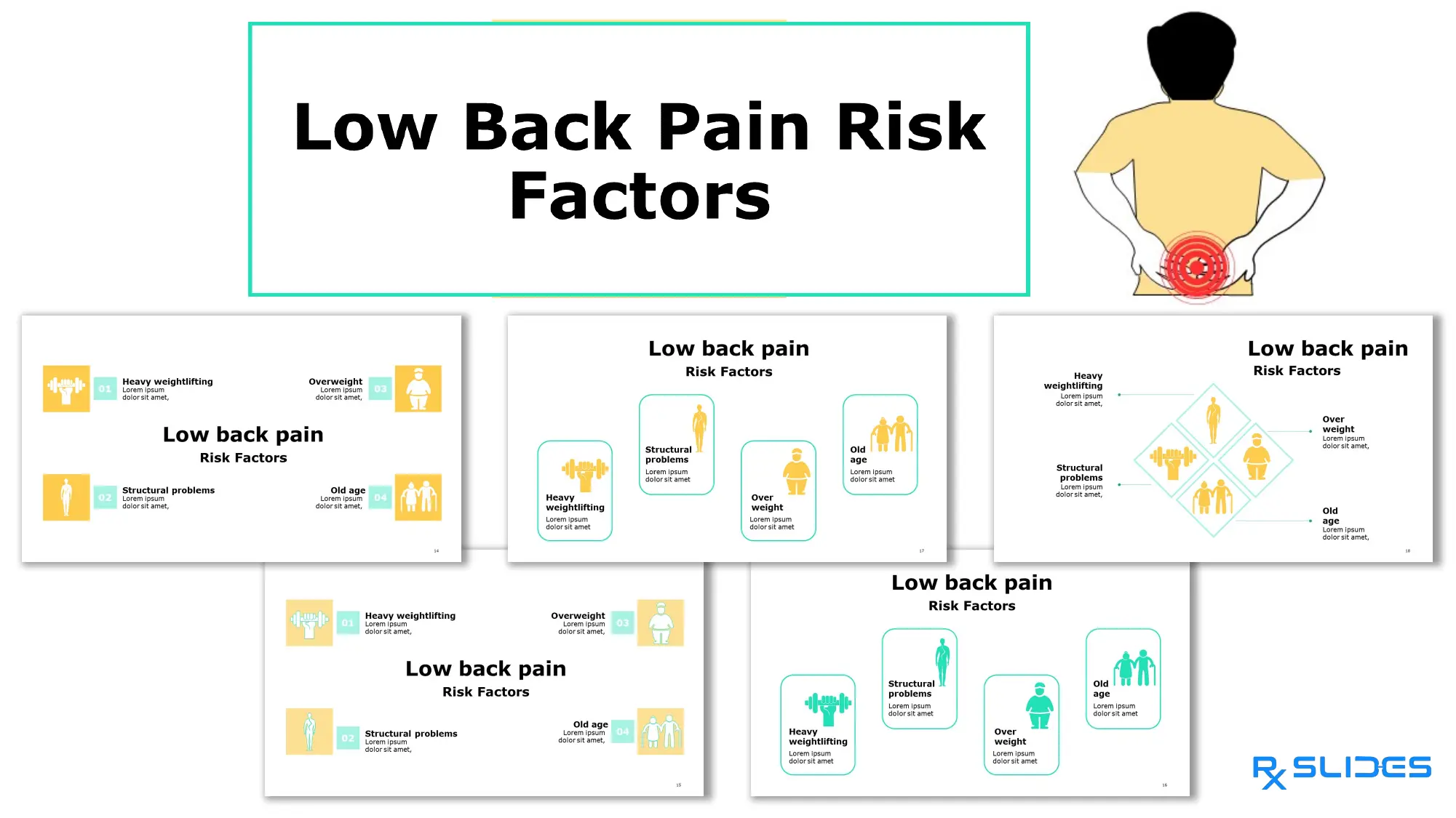 Download Low Back Pain PowerPoint Template|RxSlides